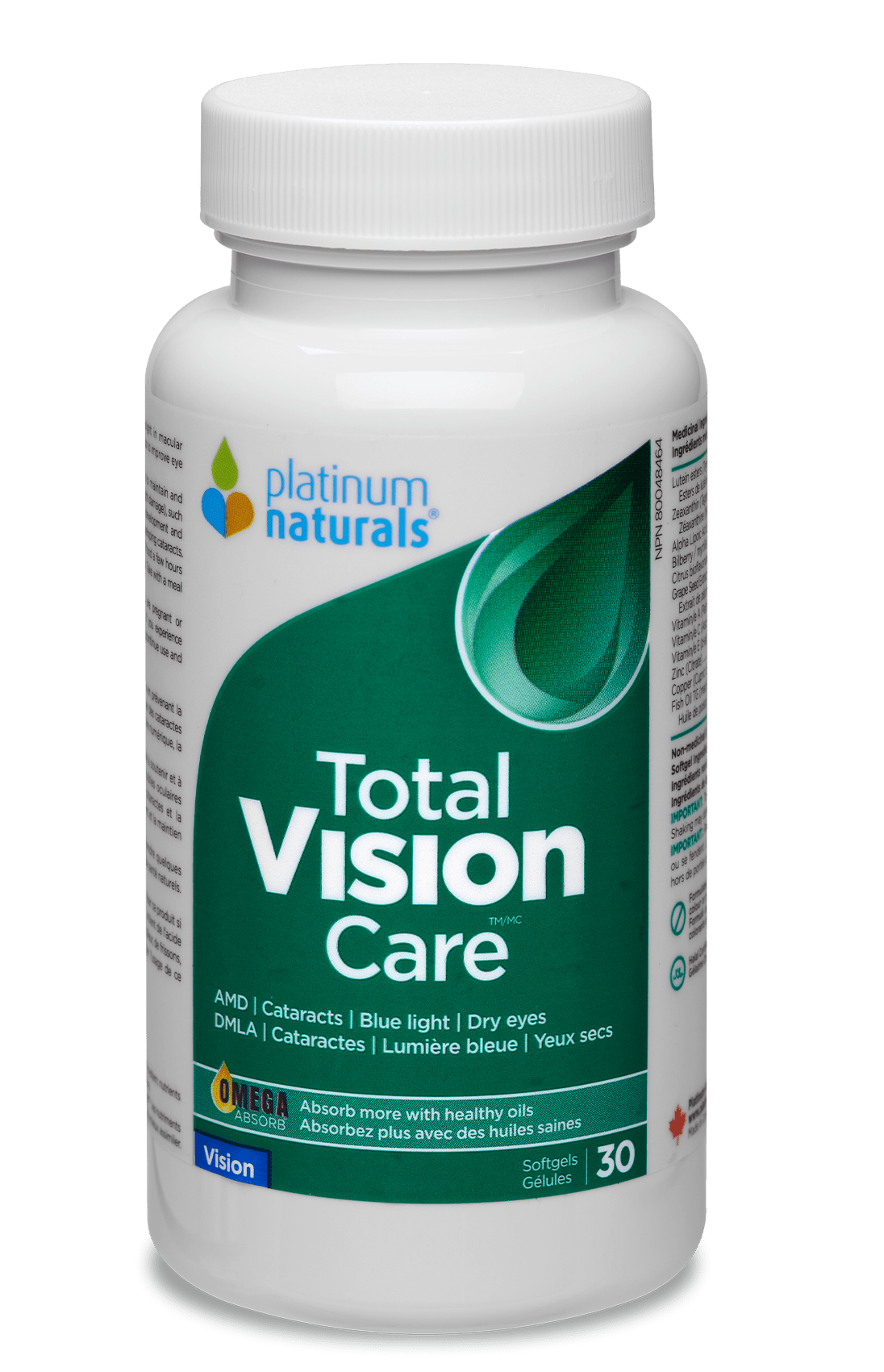 Total Vision Care | Eye Health Supplements | Platinum Naturals